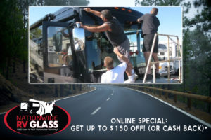 Online Special - RV Windshield Replacement - Nationwide RV Travel Blog